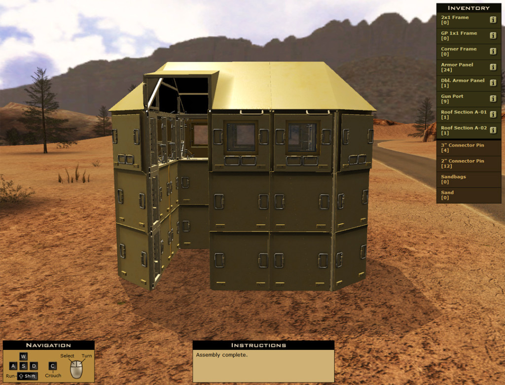 Military Equipment Assembly Training Simulation - ForgeFX Simulations