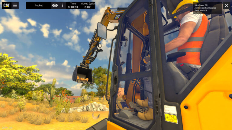 Excavator Operator Training Simulator - ForgeFX Simulations