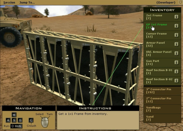 Military Equipment Assembly Training Simulation - ForgeFX Simulations