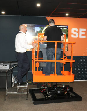 Self-Leveling Lift Training Simulator, JLG Industries - ForgeFX Simulations