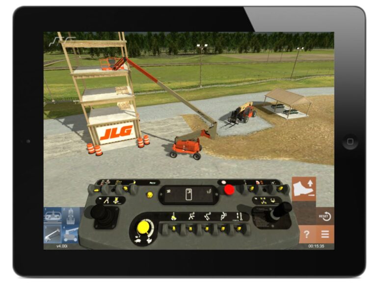 Articulating Boom Lift Training Simulator - ForgeFX Simulations