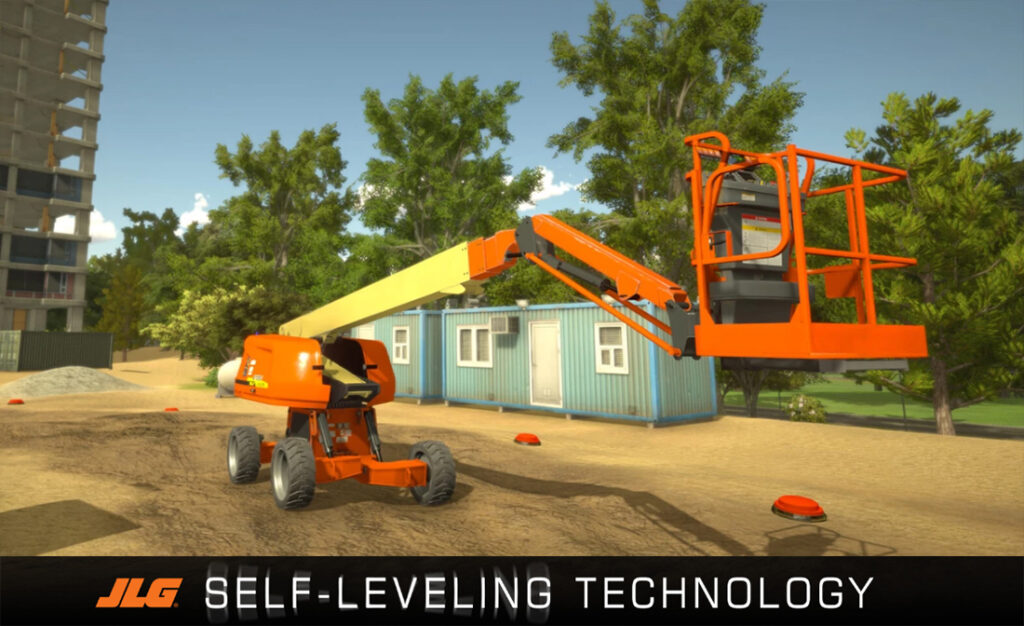 Self-Leveling Lift Training Simulator, JLG Industries - ForgeFX Simulations