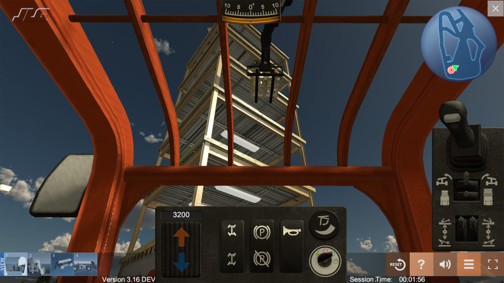 Jlg Industries Telehandler Training Simulator Forgefx