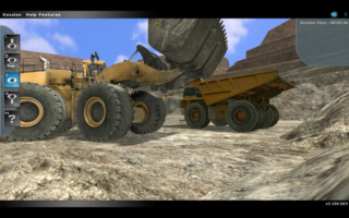 Mining Equipment, Wheel Loader Training Simulator - ForgeFX Simulations