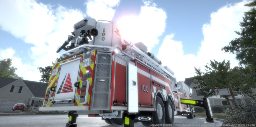 Pierce-Aerial-Tower-Simulator - ForgeFX Simulations