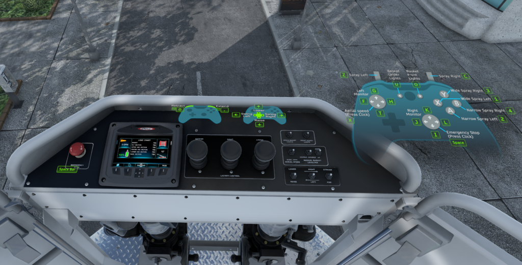 Pierce-Firetruck-Simulator-Console - ForgeFX Simulations