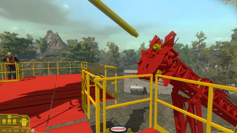 Schramm-Oil-Rig-Safety-Training-Simulator - ForgeFX Simulations