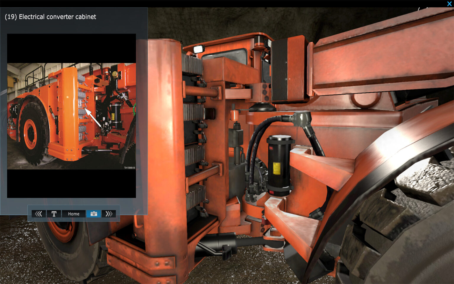 Industrial Equipment Training Simulator, Komatsu Mining