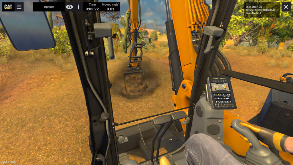 Excavator Operator Training Simulator - ForgeFX Simulations