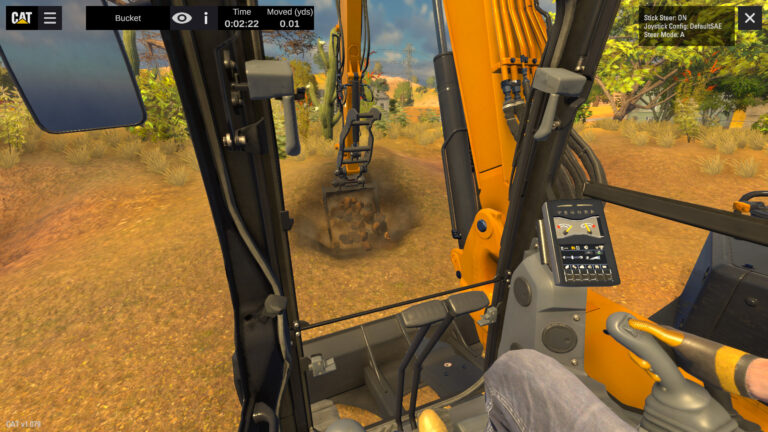 Excavator Operator Training Simulator - ForgeFX Simulations