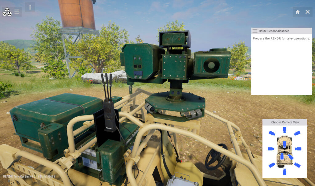 Unmanned-Ground-Vehicle-Operation-Training-Simulator - ForgeFX Simulations