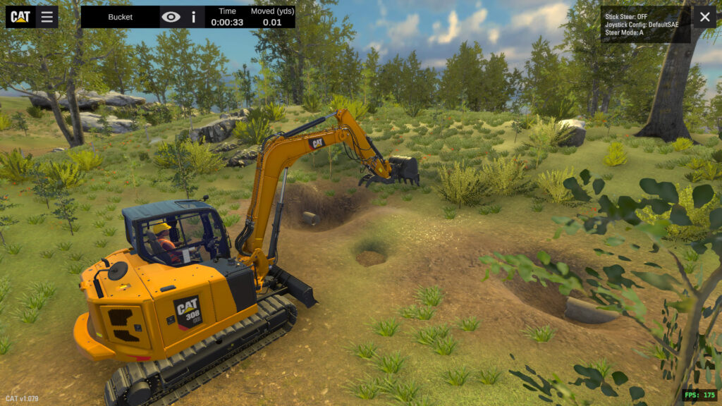 Excavator Operator Training Simulator - ForgeFX Simulations